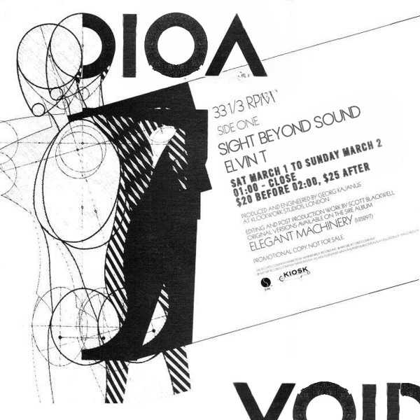 void: sight beyond sound, Elvin T at Void, Philadelphia