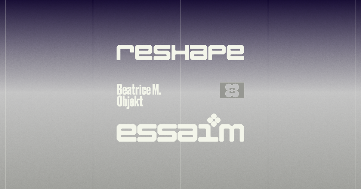 reshape - Beatrice M., Objekt bei essaim, Paris