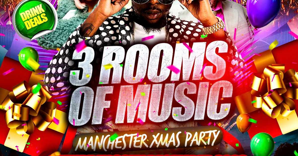3 Rooms Of Music - Manchester's Craziest Party Returns at Cargo, Manchester