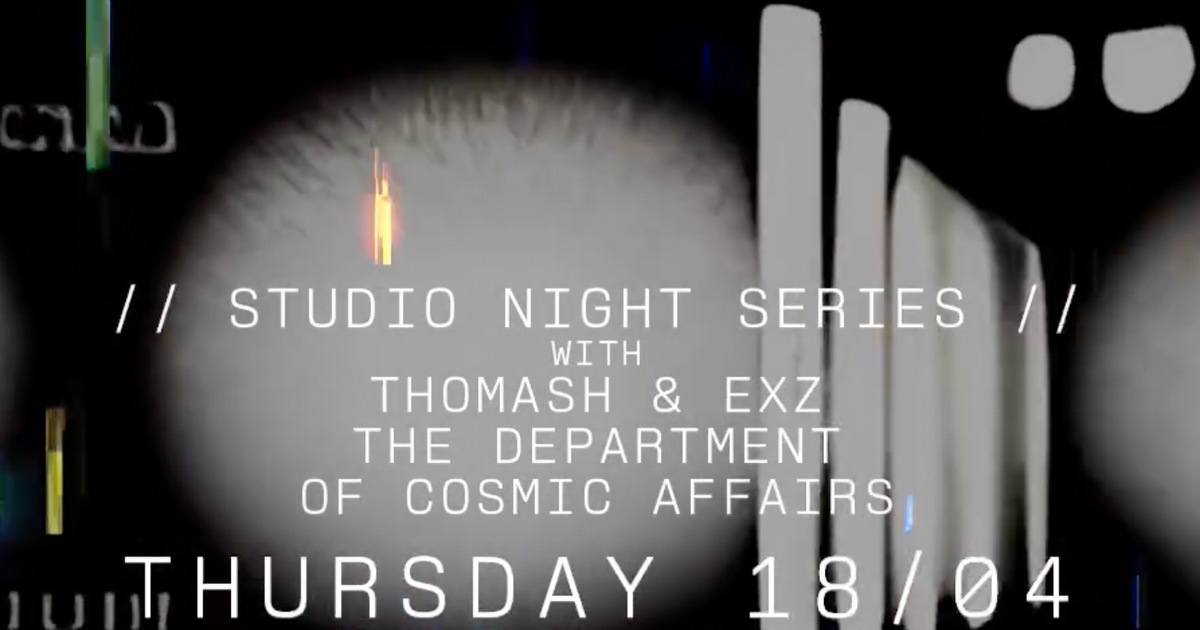 An Evening with the Department of Cosmic Affairs at Studio1111, Berlin