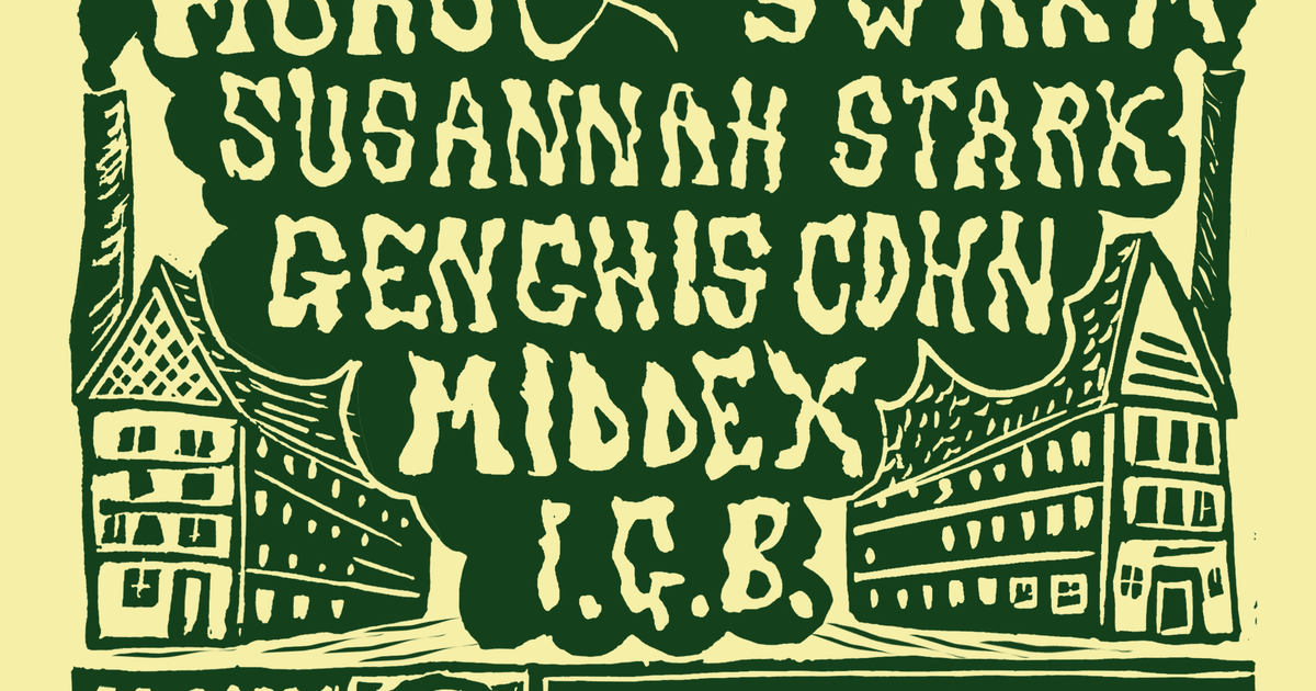 SAGOME 018: Dali Muru & The Polyphonic Swarm, Susannah Stark, Genghis Cohn, MIDDEX, I.G.B at ...