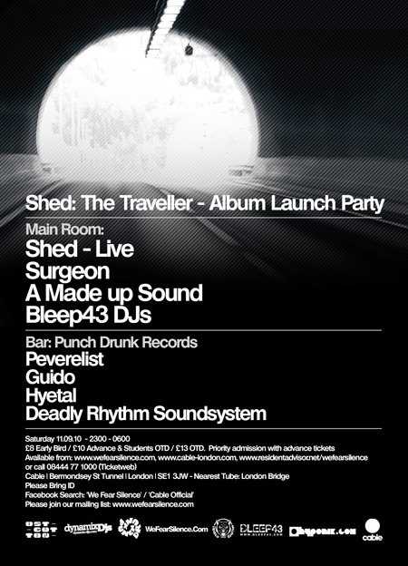 We Fear Silence & Deadly Rhythm present: Shed 'The Traveller' Album ...