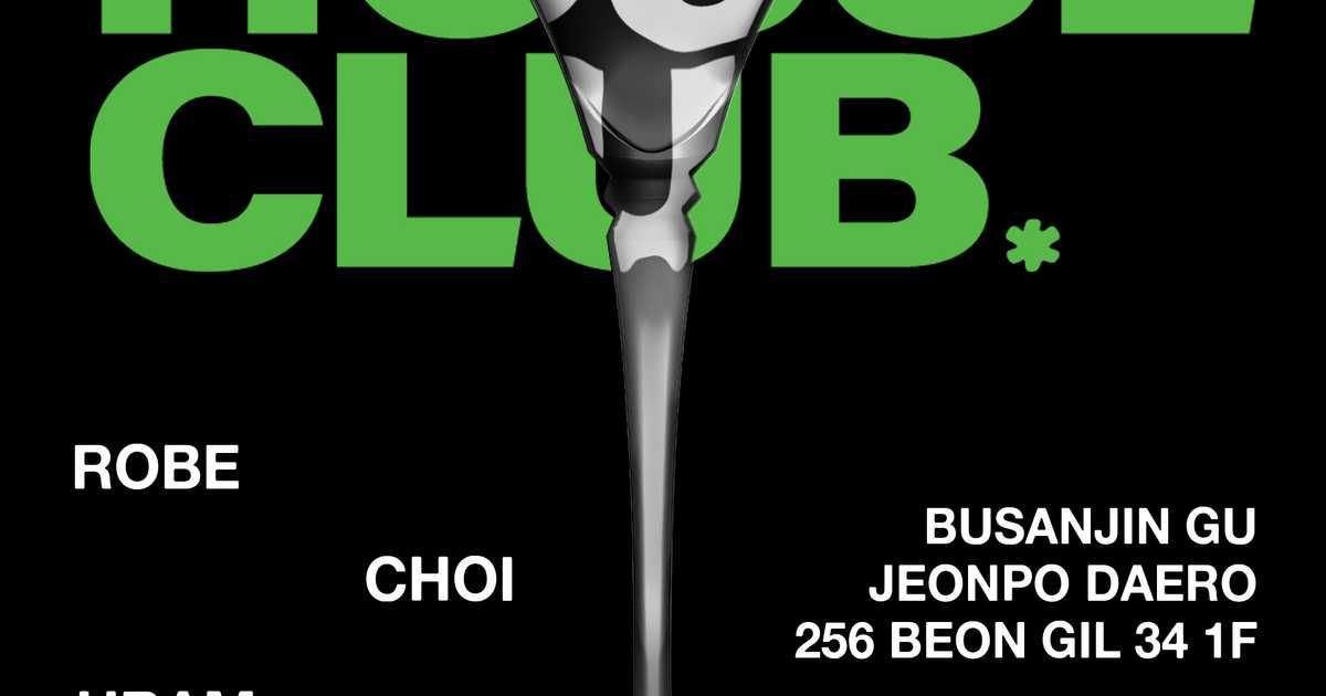 Shoom_busan/ROBE/Choi/URAM with @busanhouseclub at Shoom Busan, Busan