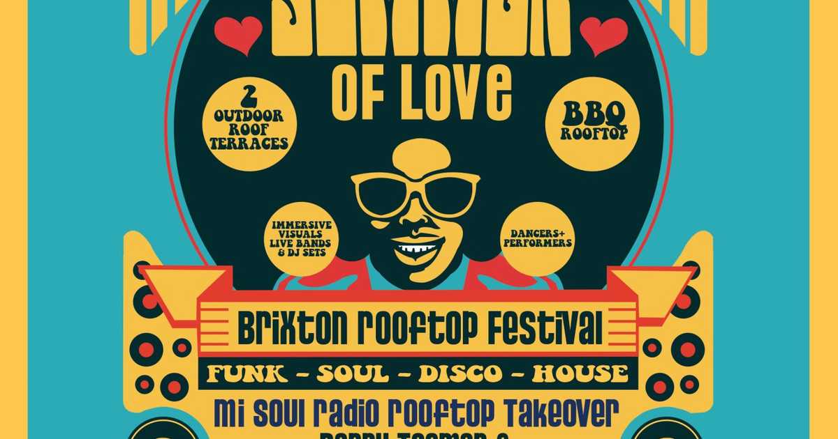 Summer of Love - Brixton Rooftop Festival en The Prince of Wales, London