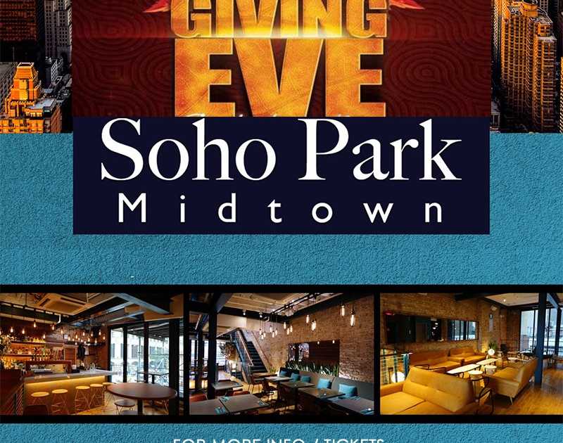 Soho Park Midtown Thanksgiving Eve 2019 Info Tickets en Soho Park, New ...