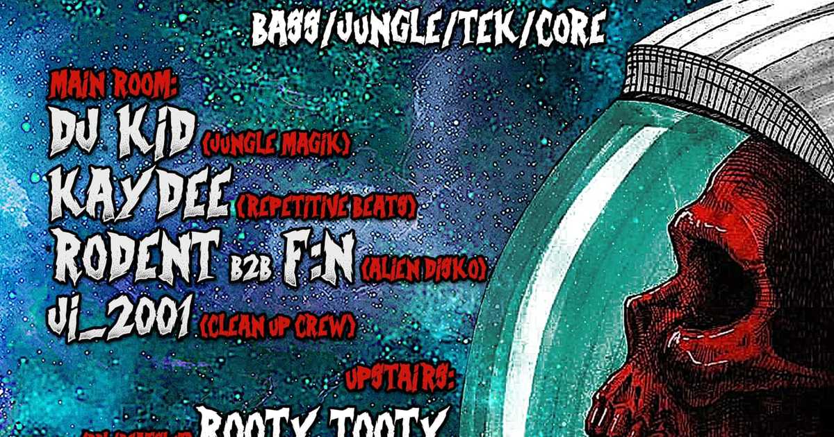 Alien Disko: Halloween Rave en The Bongo Club, Edinburgh