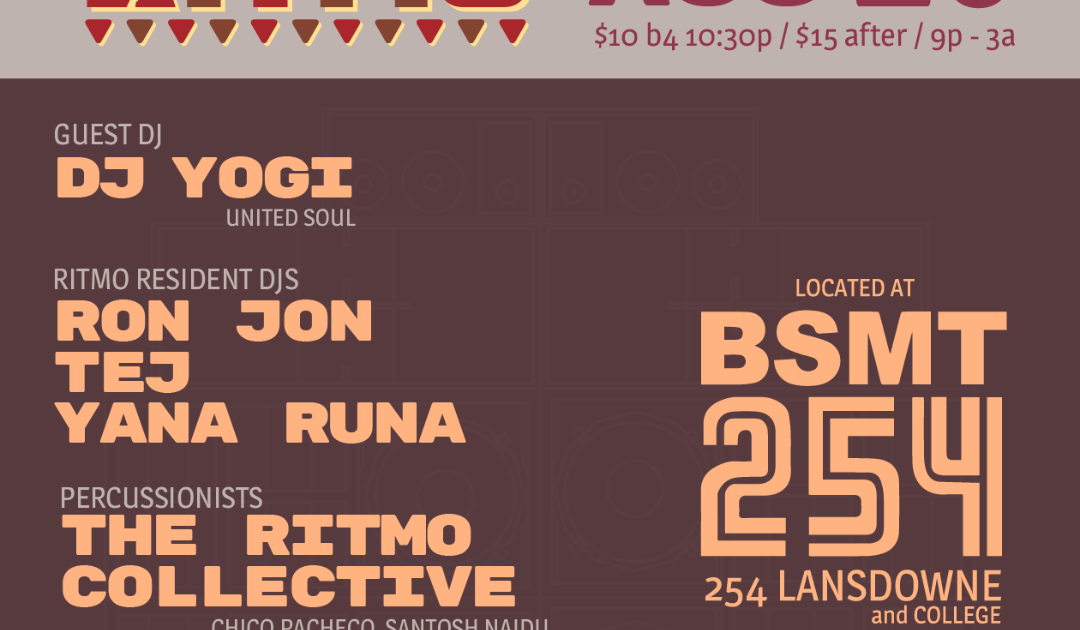 Ritmo Party feat. DJ Yogi at Bsmt 254, Toronto