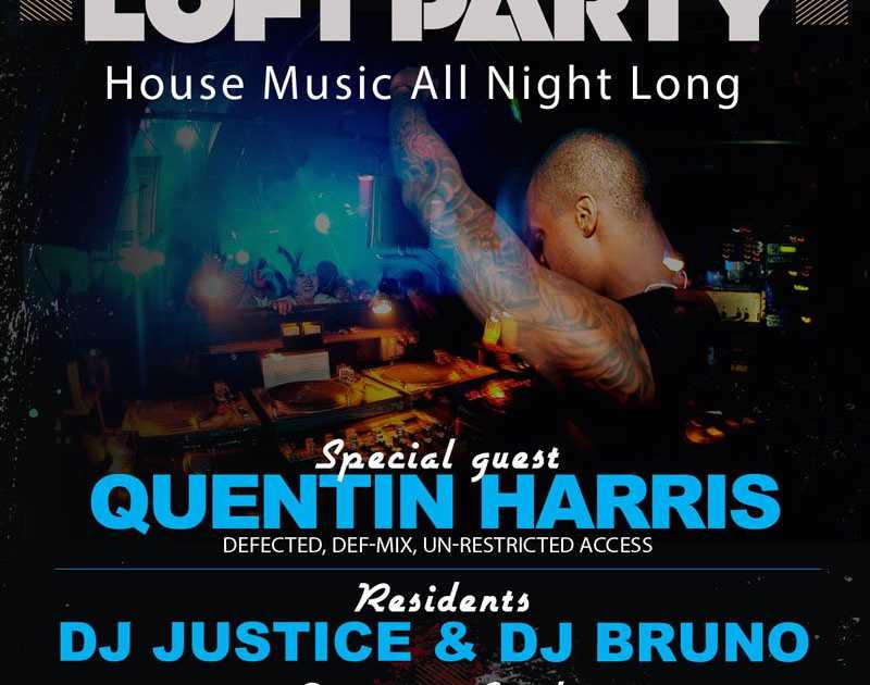 NYC Deep Loft Party with Quentin Harris at TBA, New York