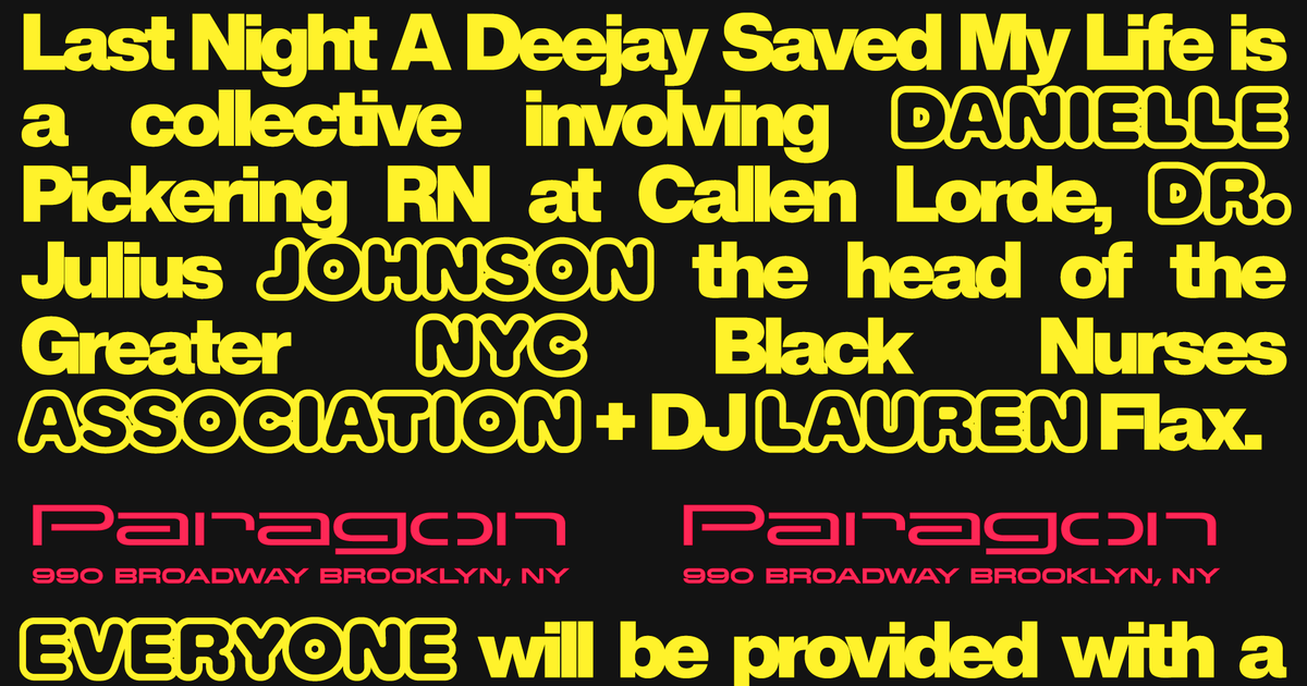 Last Night A Deejay Saved My Life: Free Naloxone Training at Paragon ...