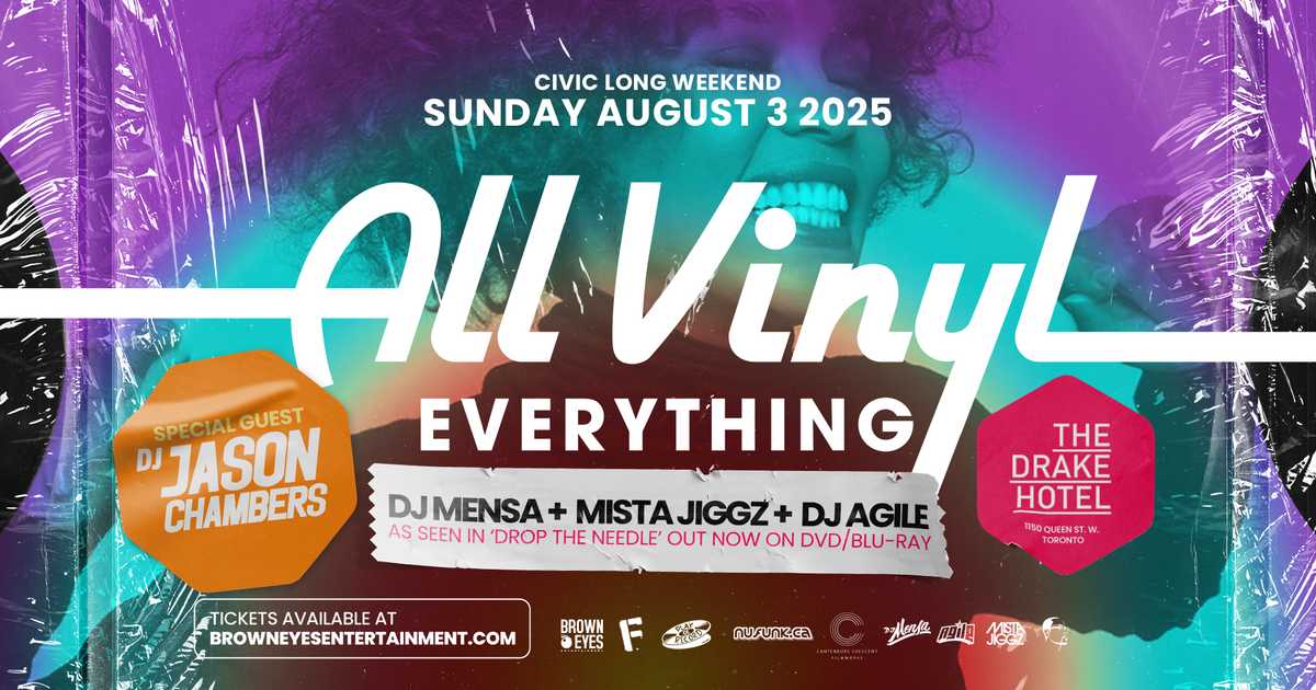 All Vinyl Everything - Carnival Long Weekend '25 Edition at The Drake ...