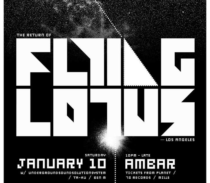 {move} Pres: The Return Of Flying Lotus en Ambar, Perth