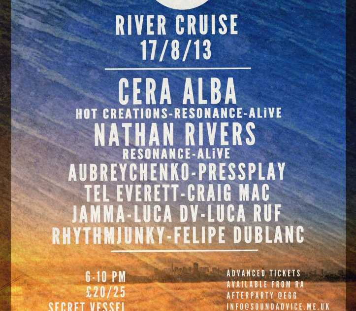 sa Cruise Party Feat. Cera Alba & Nathan Rivers at Festival Pier, London