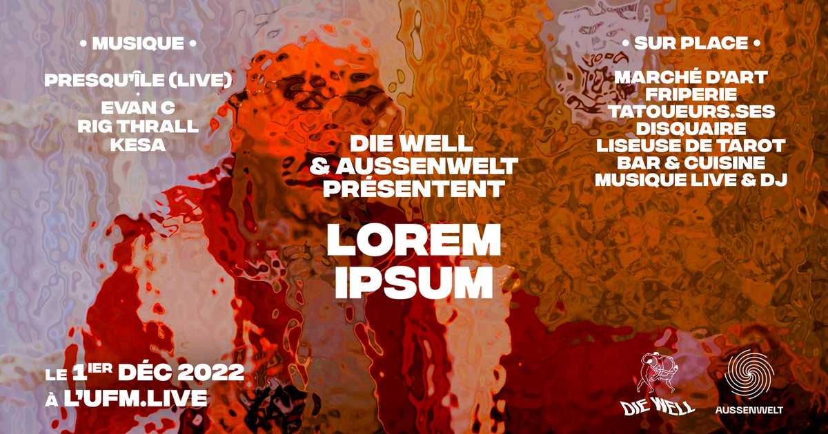 Lorem Ipsum at Union Française de Montréal, Montreal