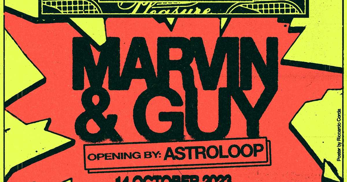 'It's A Pleasure' with Marvin & Guy at Superlove, Milan