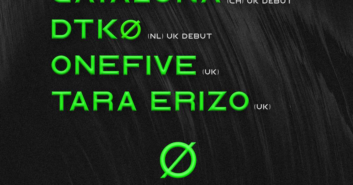 INTERZONE - TECHNO RAVE (CATALUNA / DTKØ - UK DEBUTS) at FORGE, Sheffield