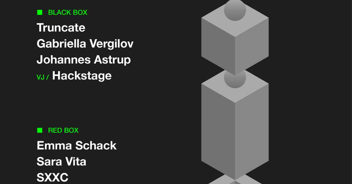 Truncate / Gabriella Vergilov / Johannes Astrup / Emma Schack / Sara ...