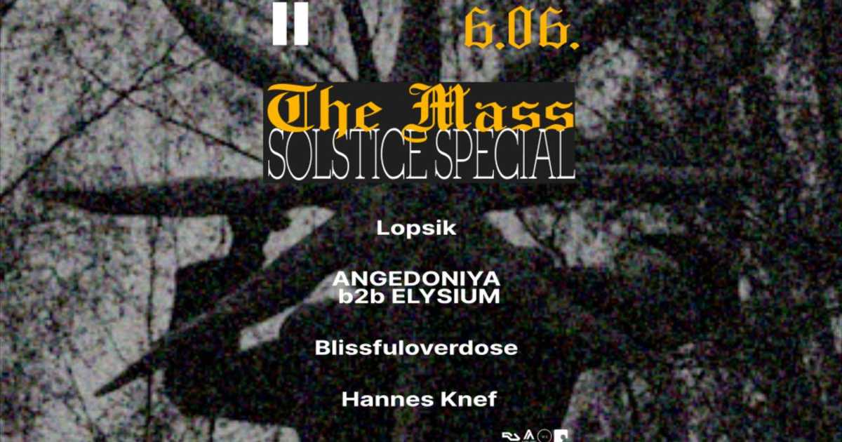 The MASS Solstice special at One One Riga, Riga