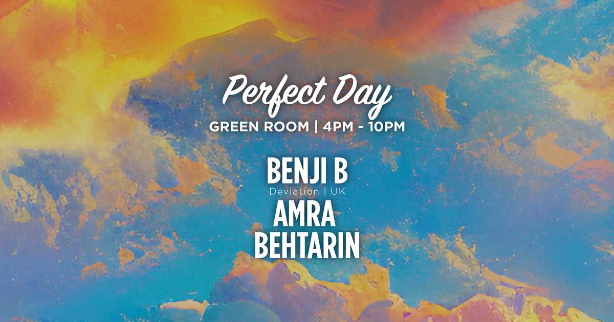 Perfect Day: Benji B - Amra - BehTarin at Flash, Washington DC