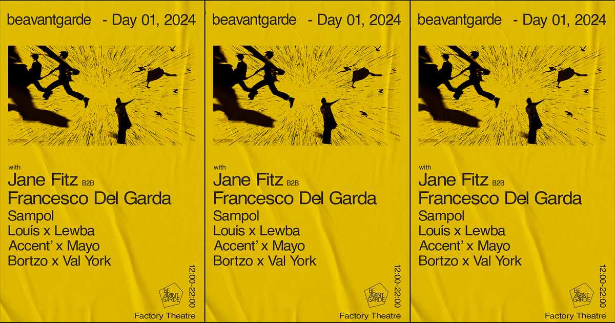 BAG ⥊ Day01 with Jane Fitz & Francesco Del Garda at Factory Theatre, Sydney