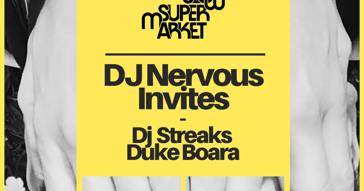 DJ Nervous Invites Dj Streaks & Duke Boara at Bricks, London