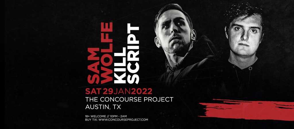 Sam Wolfe and Kill Script at The Concourse Project, Austin