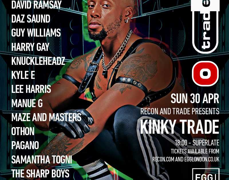 Recon & Trade Pres: Kinky Trade - Guy Williams, Pagano, Samantha Togni ...