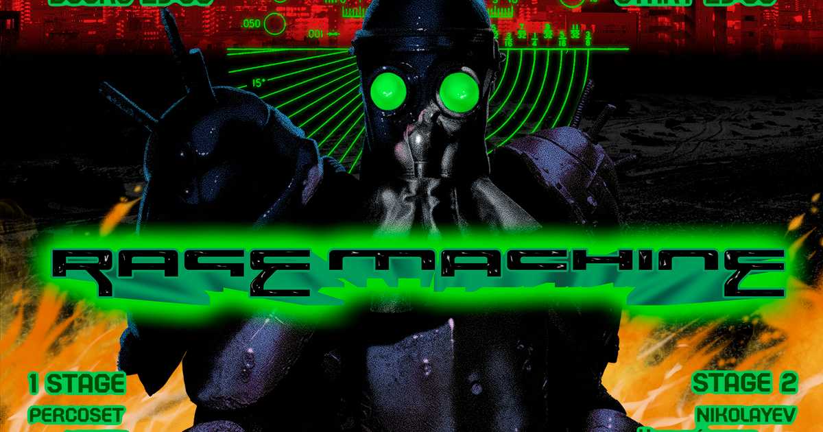 UNDERGROUND GARDEN x ONE ONE: RAGE MACHINE at One One Riga, Riga