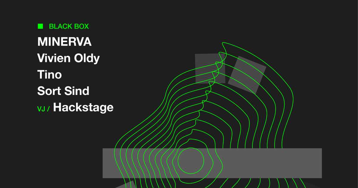 DEBUT: MINERVA / Vivien Oldy / Tino / Sort Sind en Culture Box, Copenhagen