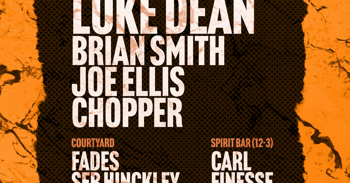 Source Sound presents Luke Dean at The Source, South + East