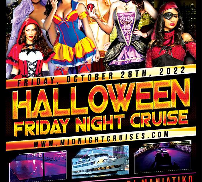 Halloween Friday Night Cruise bei Harbor Lights Yacht, New York City