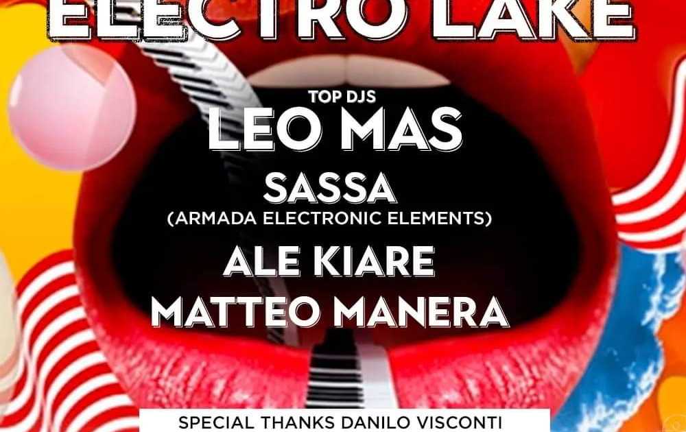 ELECTRO LAKE em Lua Nua Disco, Milão