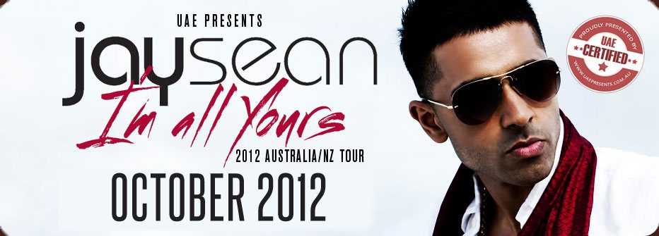 Jay Sean 'I'm All Yours' Tour 2012 at The Cube, Sydney