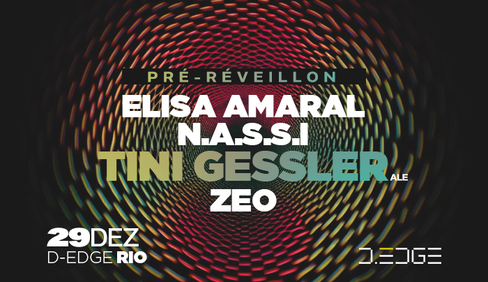 D-Edge Rio presents PRÉ-RÉVEILLON at D-Edge RIO, Rio de Janeiro