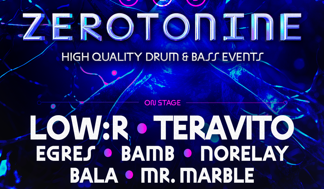 DNB Zerotonine - Low:r & Teravito at THE GARAGE CLUB BCN, Barcelona