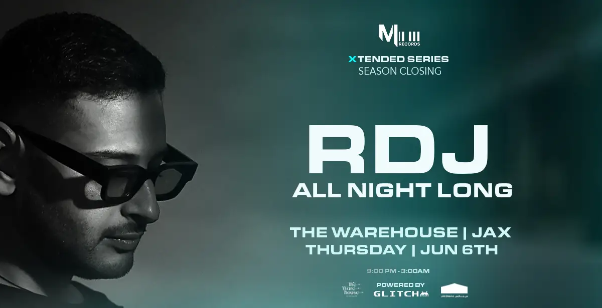 Melotech - RDJ (ALL NIGHT LONG) en The Warehouse JAX, Arabia Saudita