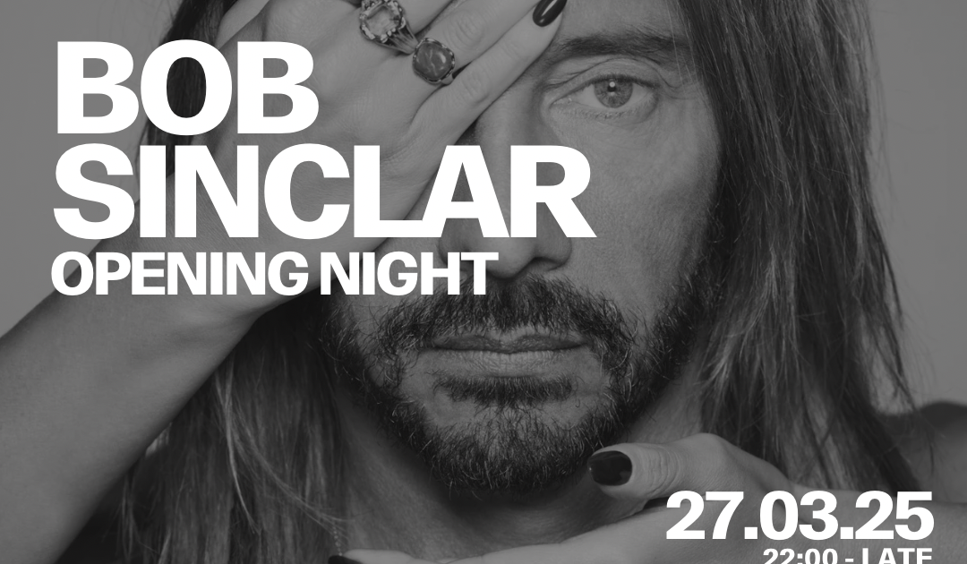 OFFICIAL OPENING NIGHT: Bob Sinclar at Gallery, London