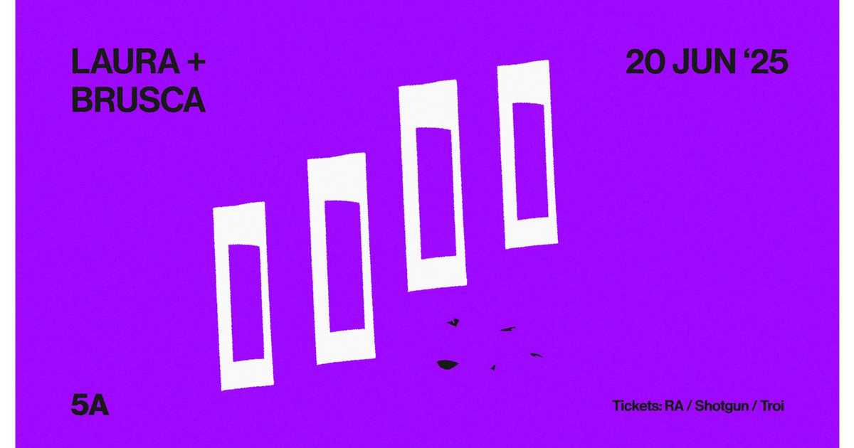 Laura + Brusca at 5A, Lisbon · Tickets