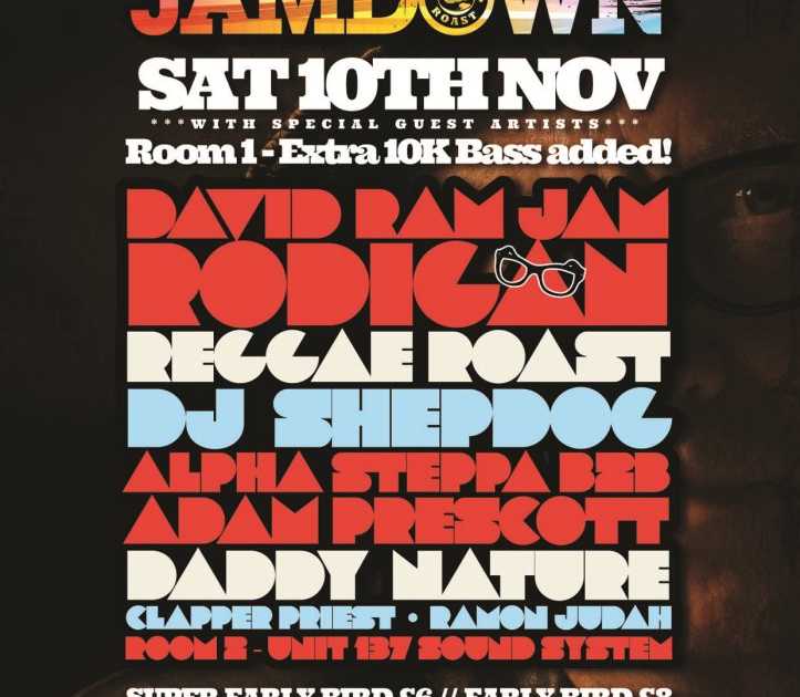 Reggae Roast Jamdown at Plan B, London