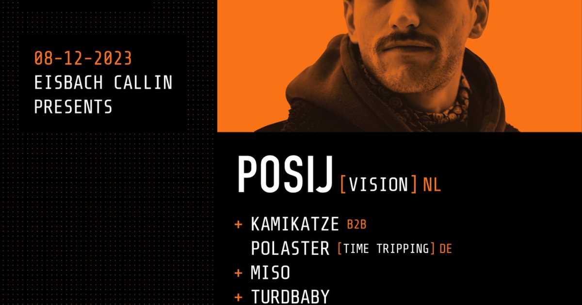 Eisbach Callin' presents Posij at Feierwerk, Munich