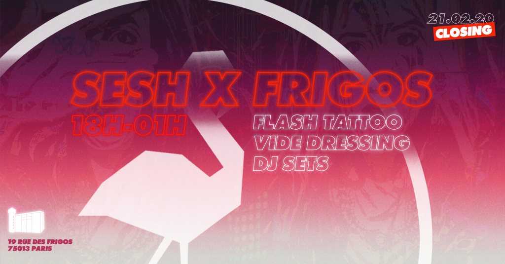 Sesh X Frigos de Paris: Closing Party en Les Frigos, París