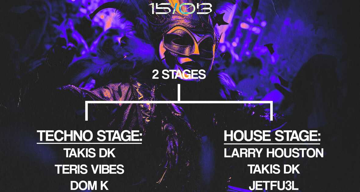 Peak Time Carnival edition - 2 Stages - Techno & House at IT Athens, Athens