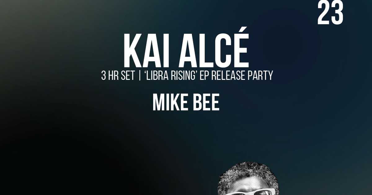 Kai Alcé 'Libra Rising' ft Rasheeda Ali EP Release Party // Mike Bee at Underground SF, San ...