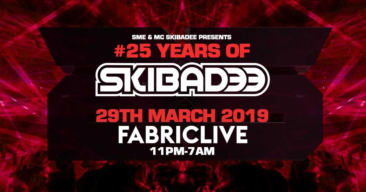 FABRICLIVE: 25 Years of Skibadee en fabric, London