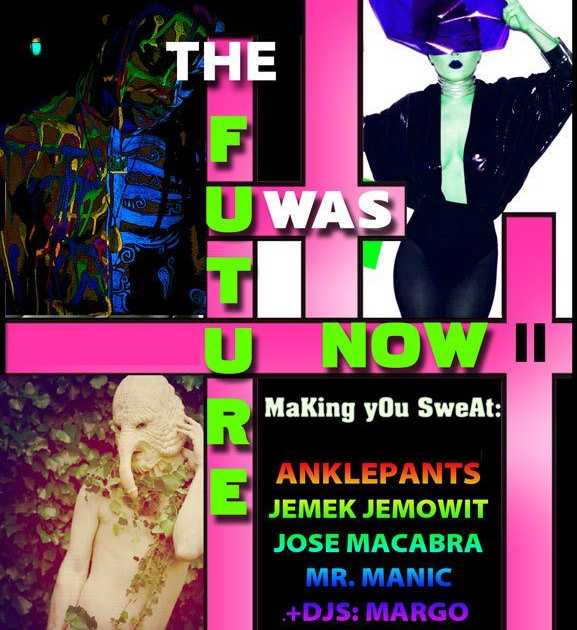 The Future Was Now Party AT Drop Dead Festival at Cube Club, Berlin