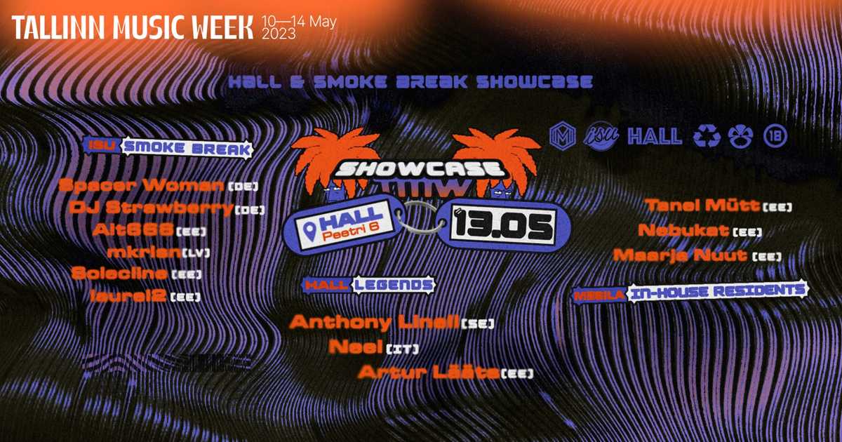 Tmw 2023: Hall X Smoke Break at Hall, エストニア