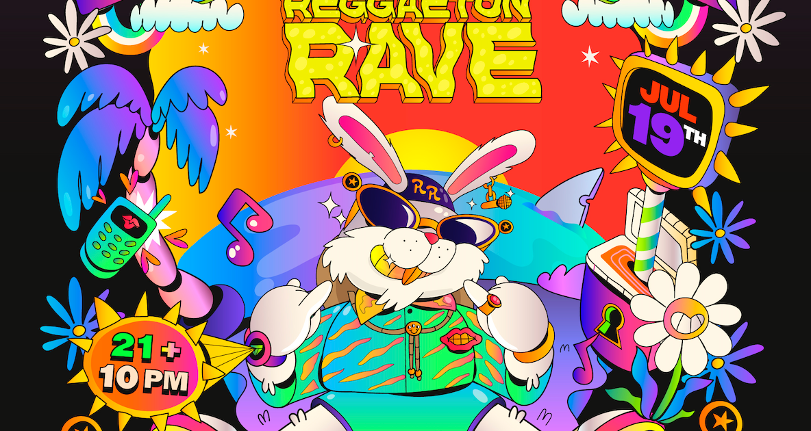 Reggaeton Rave at Avalon Hollywood, Los Angeles