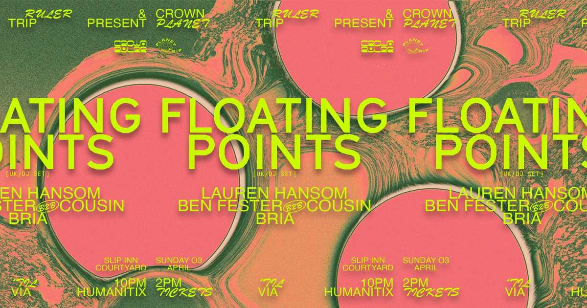 Floating Points (UK / DJ Set) at Slip Inn, Sydney