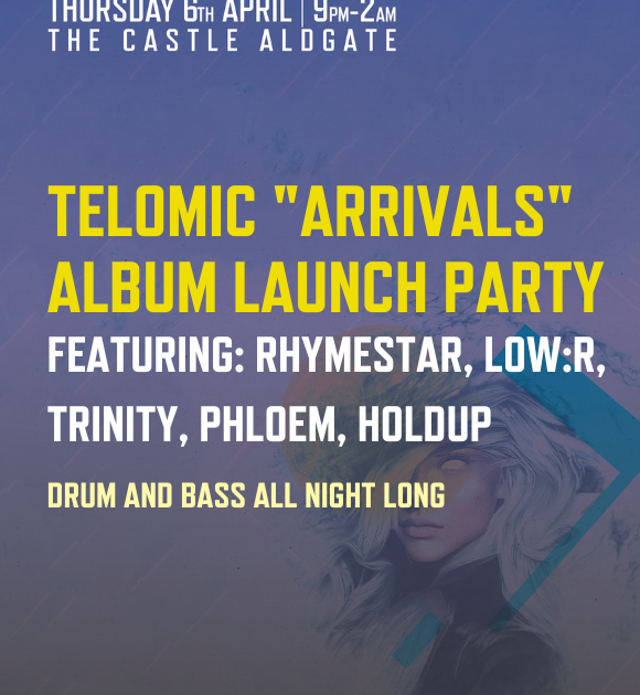 Baseline Nights // DnB: Telomic 'Arrivals' Album Launch at The Castle ...
