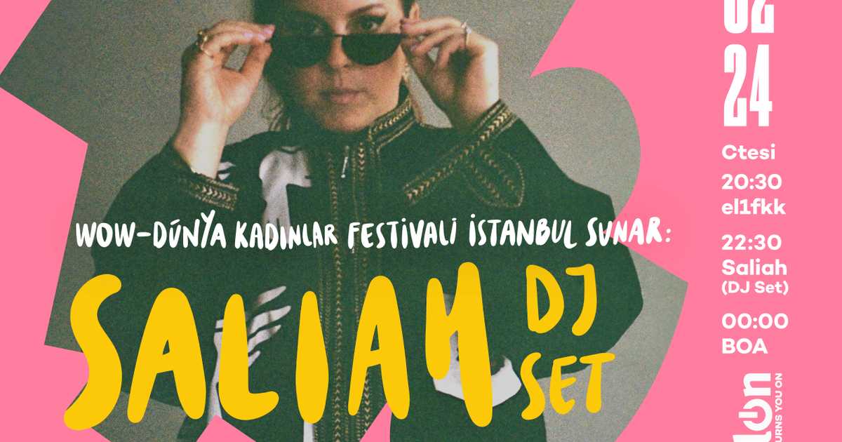 SALIAH DJ SET en Babylon, Istanbul