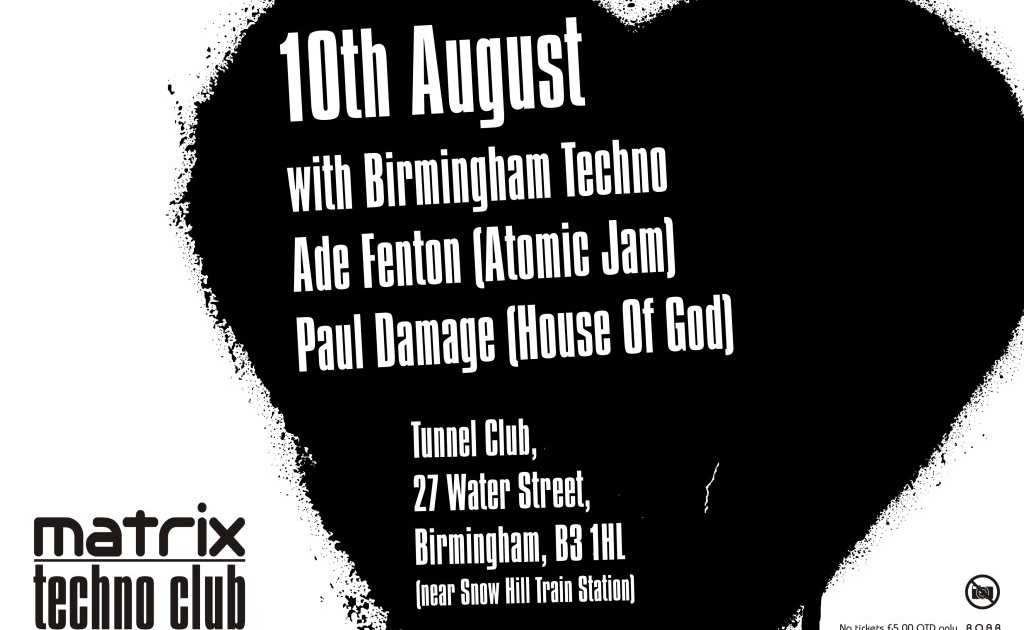 Matrix Techno Club en Tunnel Club, Birmingham